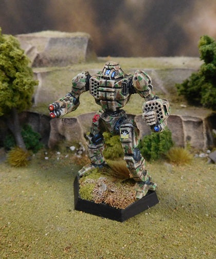 Painted Battletech Trebuchet, Kurita Arkab Legion — Insane Kangaroo ...